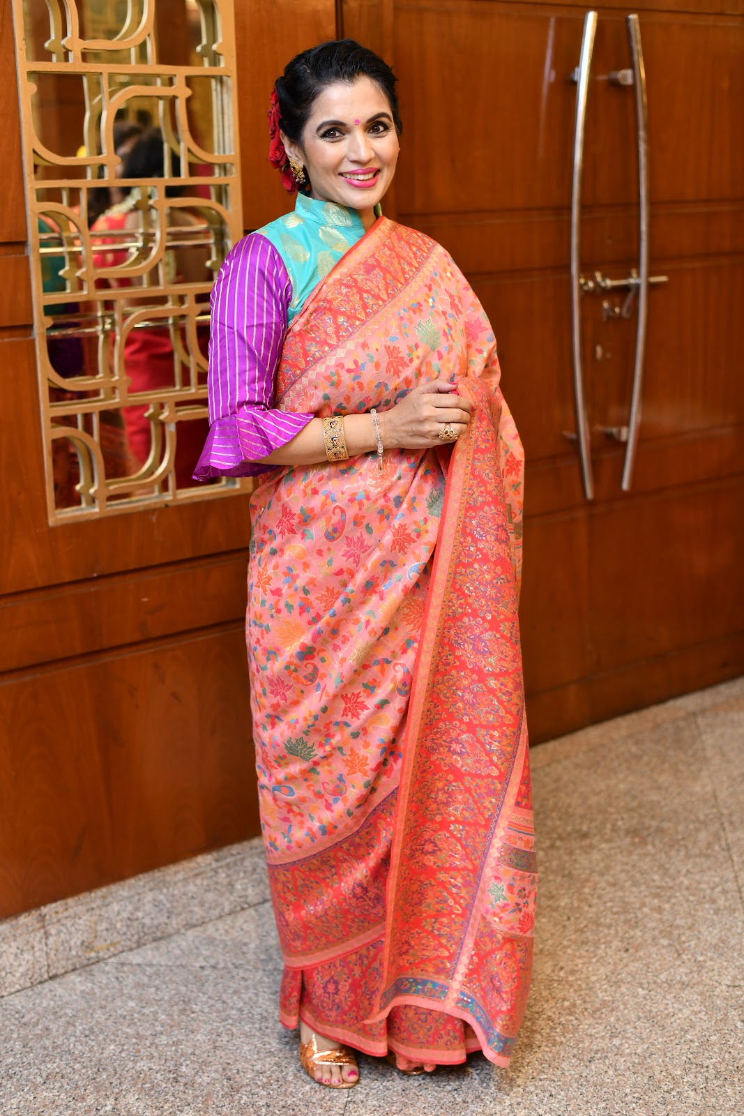 Pink Kani Saree – sohumsutras